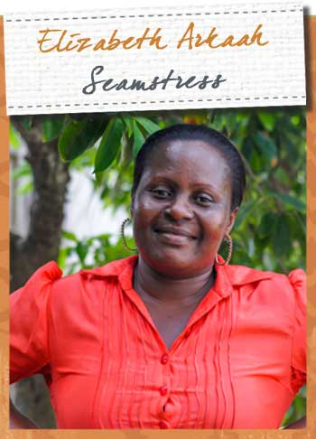 Elizabeth "Esi" Arkaah, Seamstress (Cape Coast, Ghana) - Global Mamas