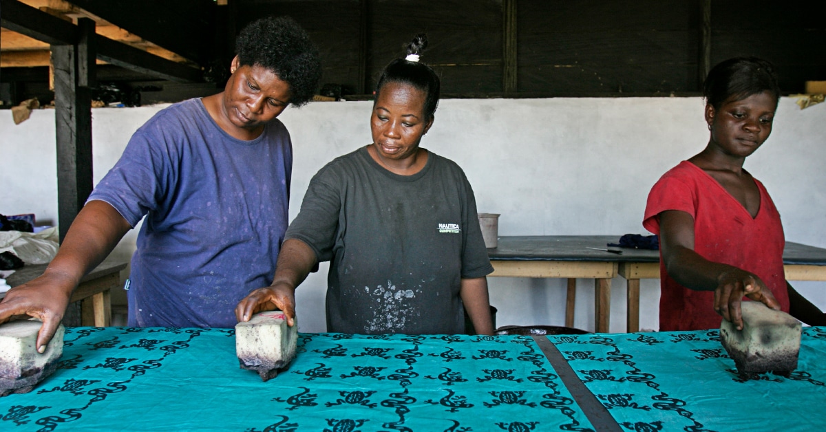 Hand Batiked Textiles - Global Mamas
