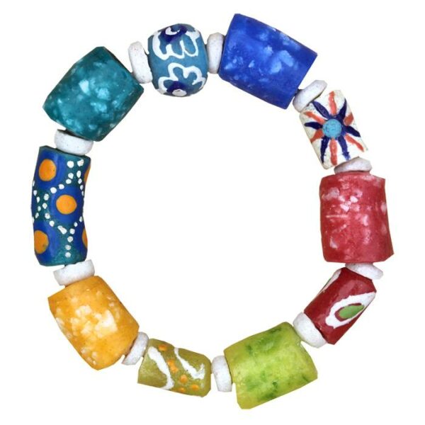 Fair Trade Marble: Bracelet - Rainbow